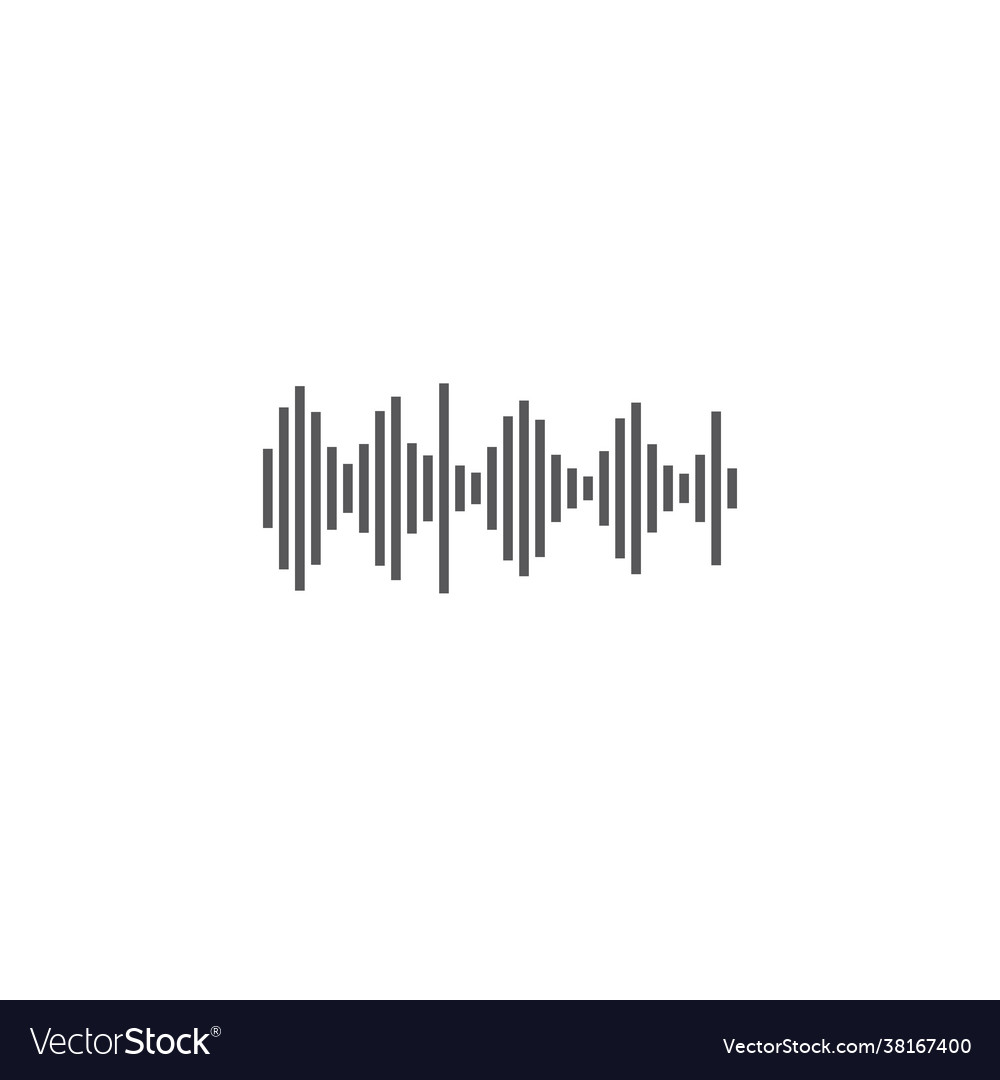 Sound waves Royalty Free Vector Image - VectorStock
