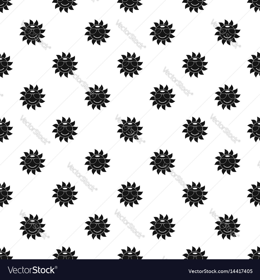 Sun pattern Royalty Free Vector Image - VectorStock