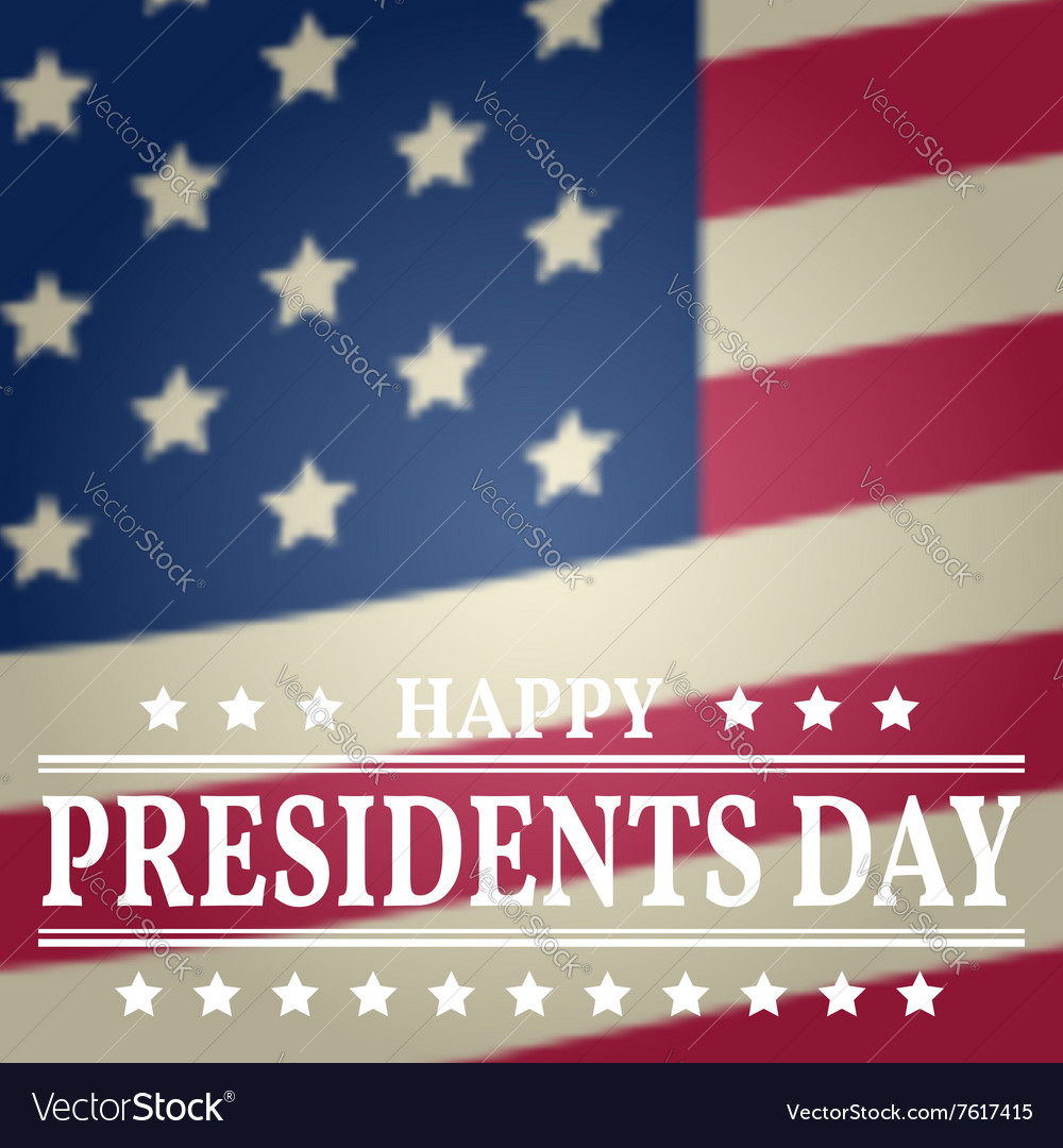 Presidents day draw Royalty Free Vector Image - VectorStock