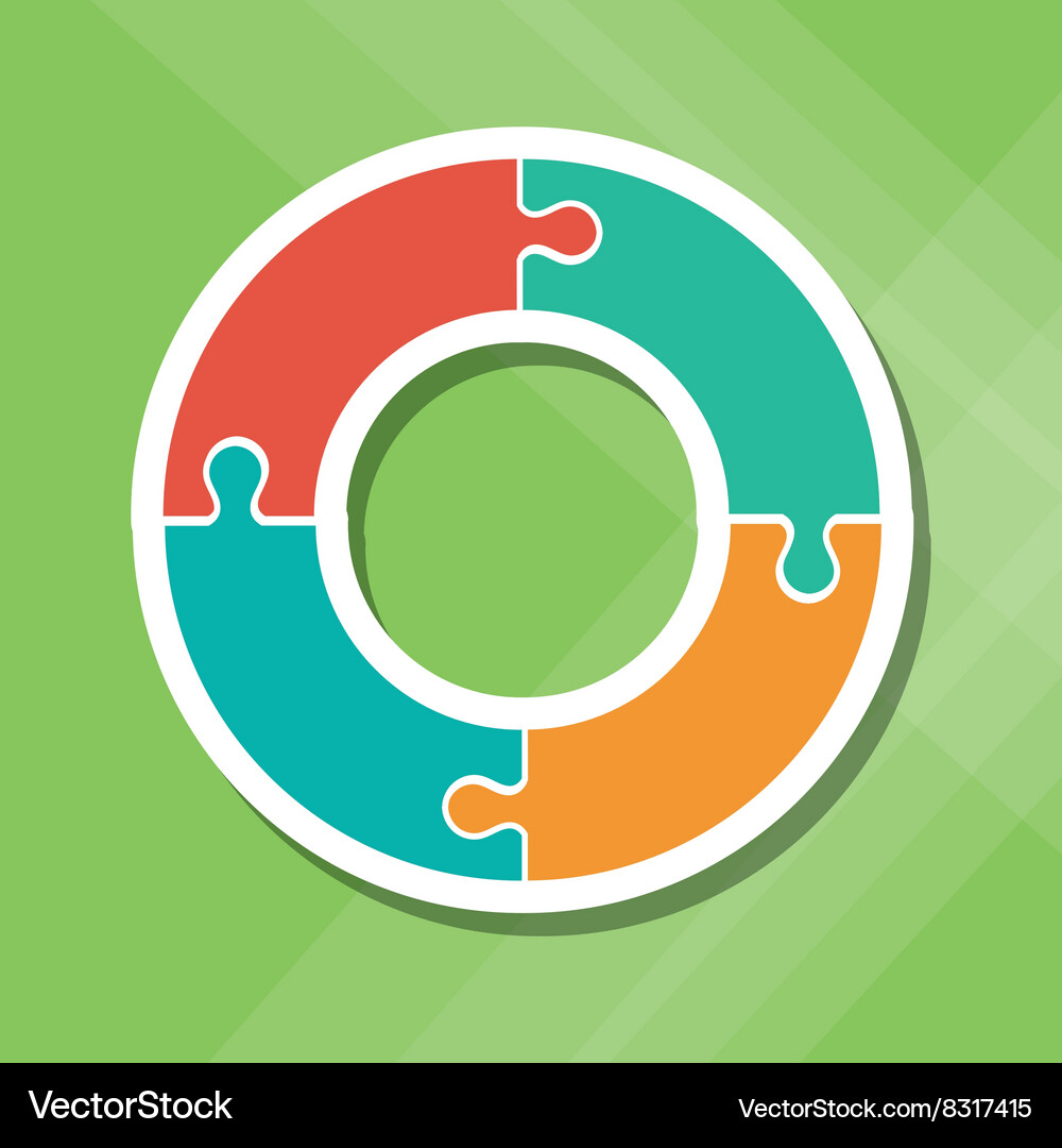 Puzzle icon design Royalty Free Vector Image - VectorStock