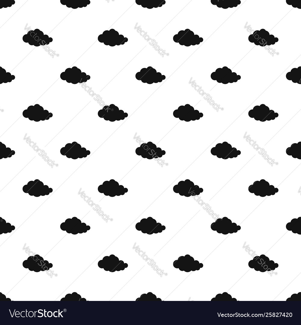 Translucent cloud pattern seamless Royalty Free Vector Image