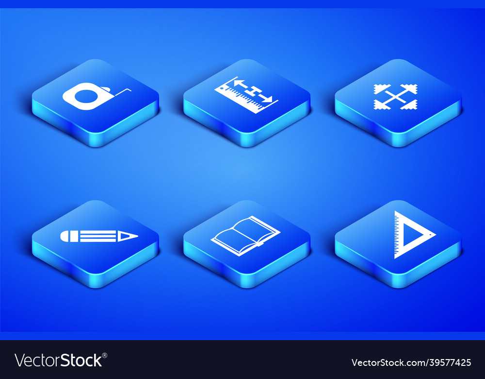 Set triangular ruler roulette construction open Vector Image
