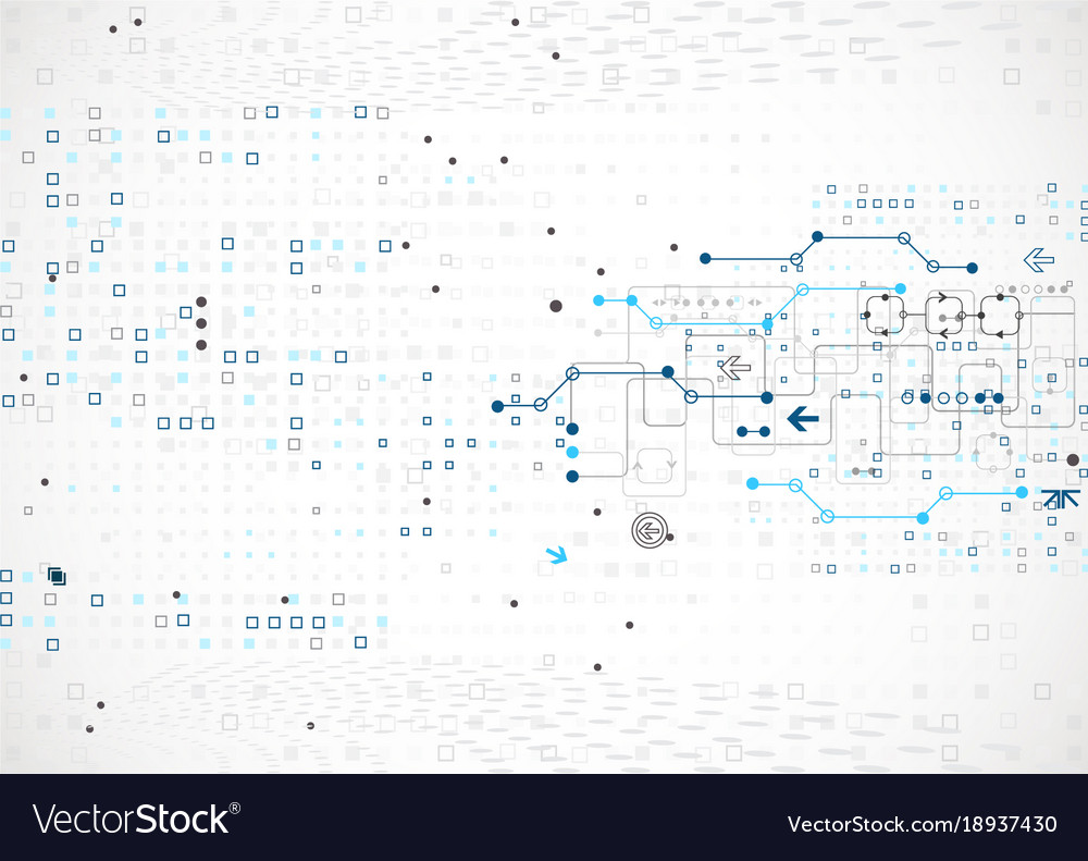 Abstract technological background Royalty Free Vector Image