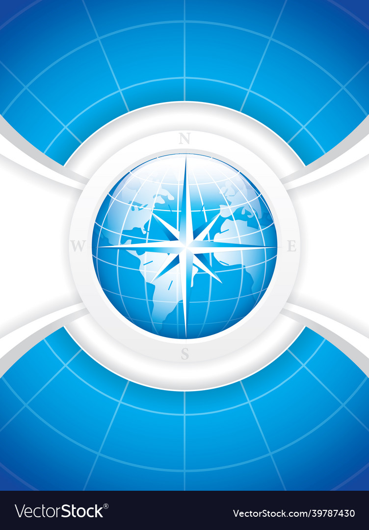 Compass Royalty Free Vector Image - VectorStock