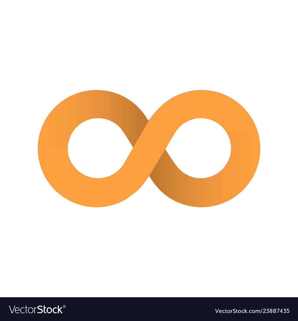 Infinity icon Royalty Free Vector Image - VectorStock