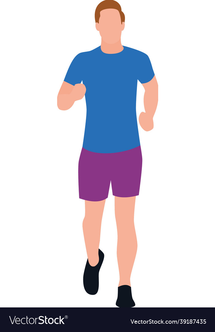 Running Royalty Free Vector Image - VectorStock