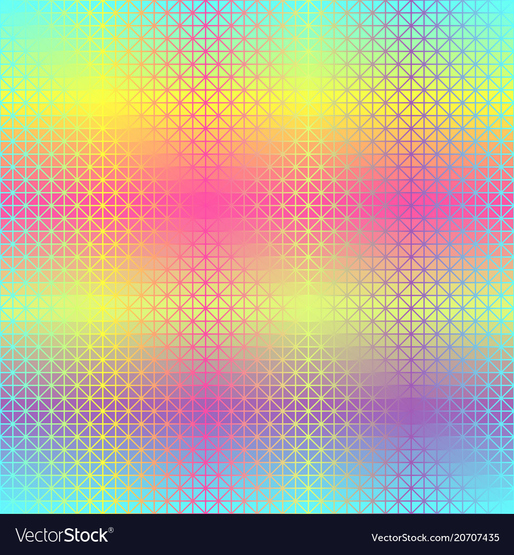 Triangle glowing pattern seamless Royalty Free Vector Image