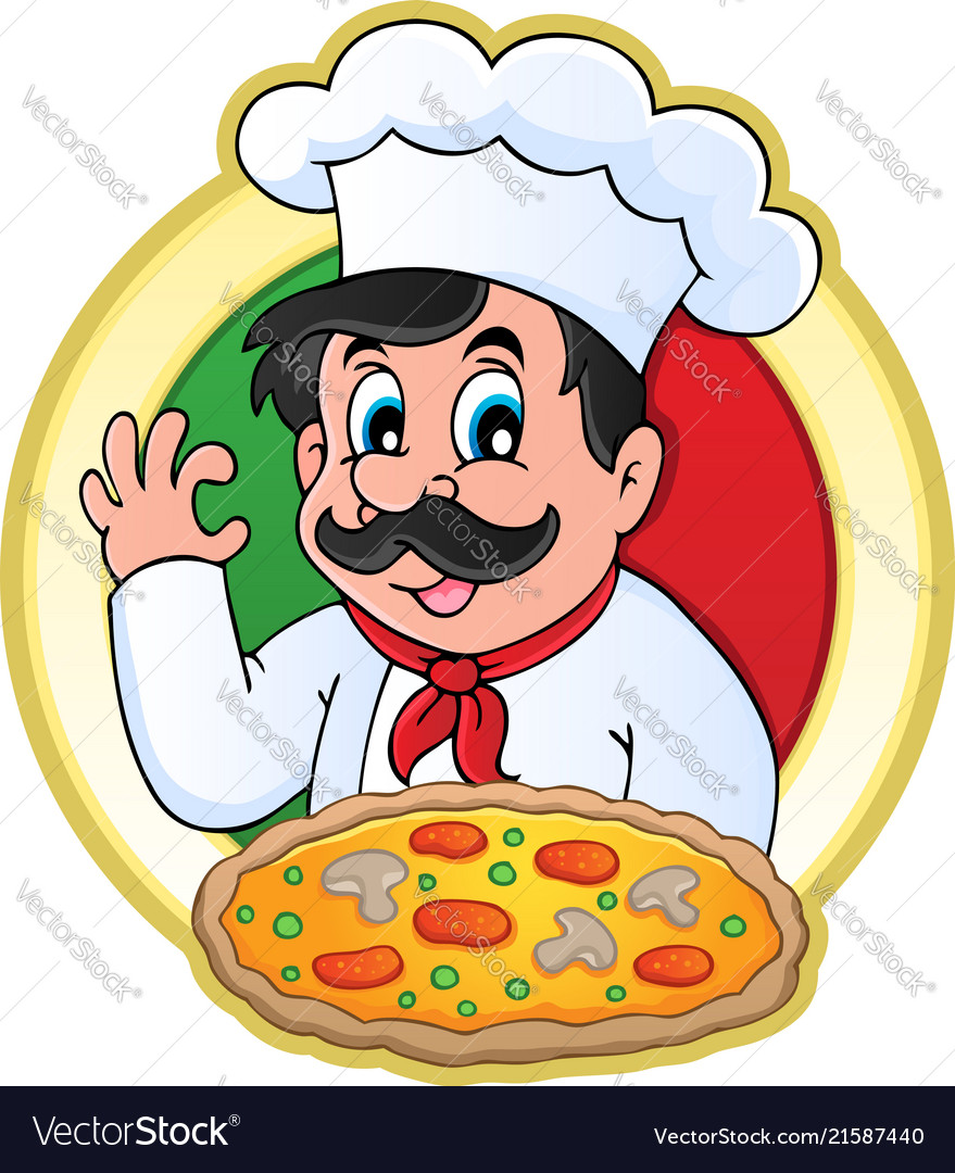Chef theme image 7 Royalty Free Vector Image - VectorStock