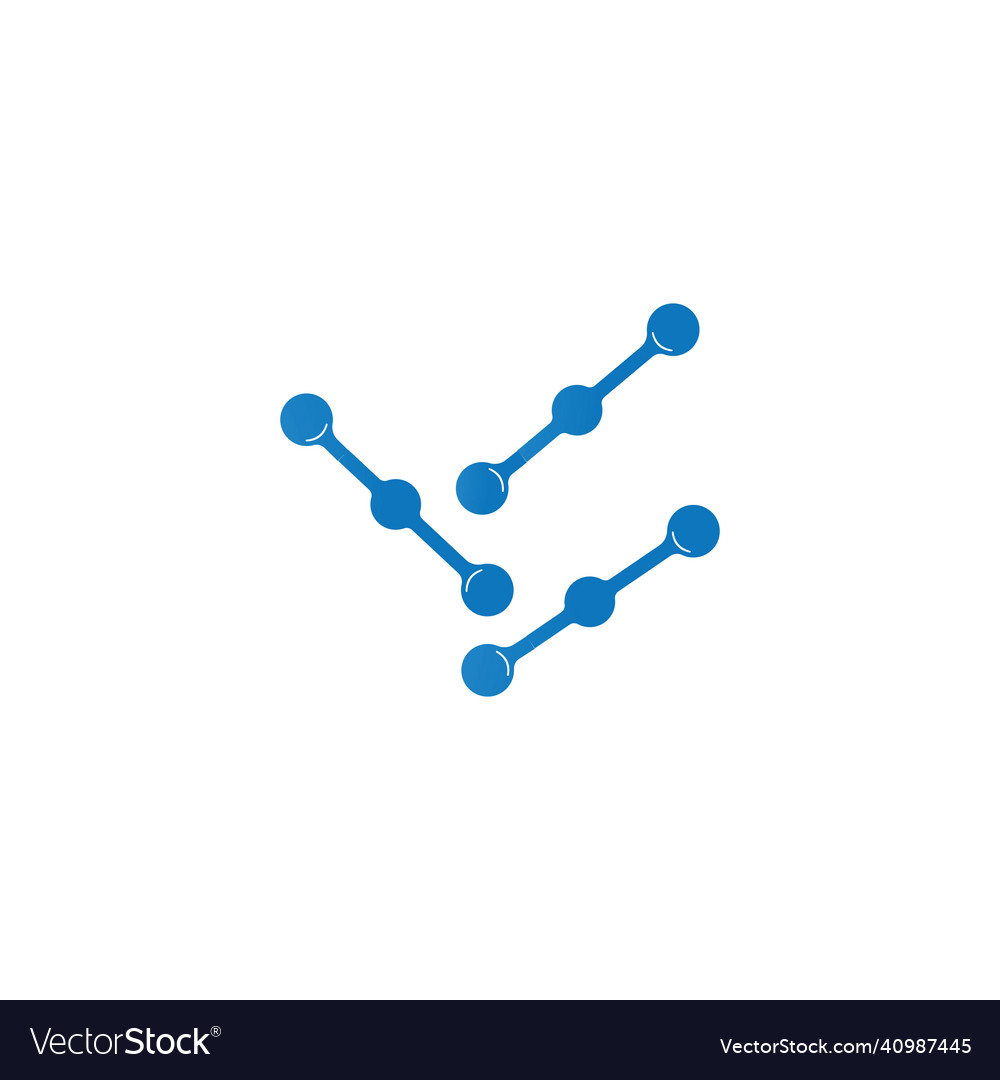 Molecule design Royalty Free Vector Image - VectorStock