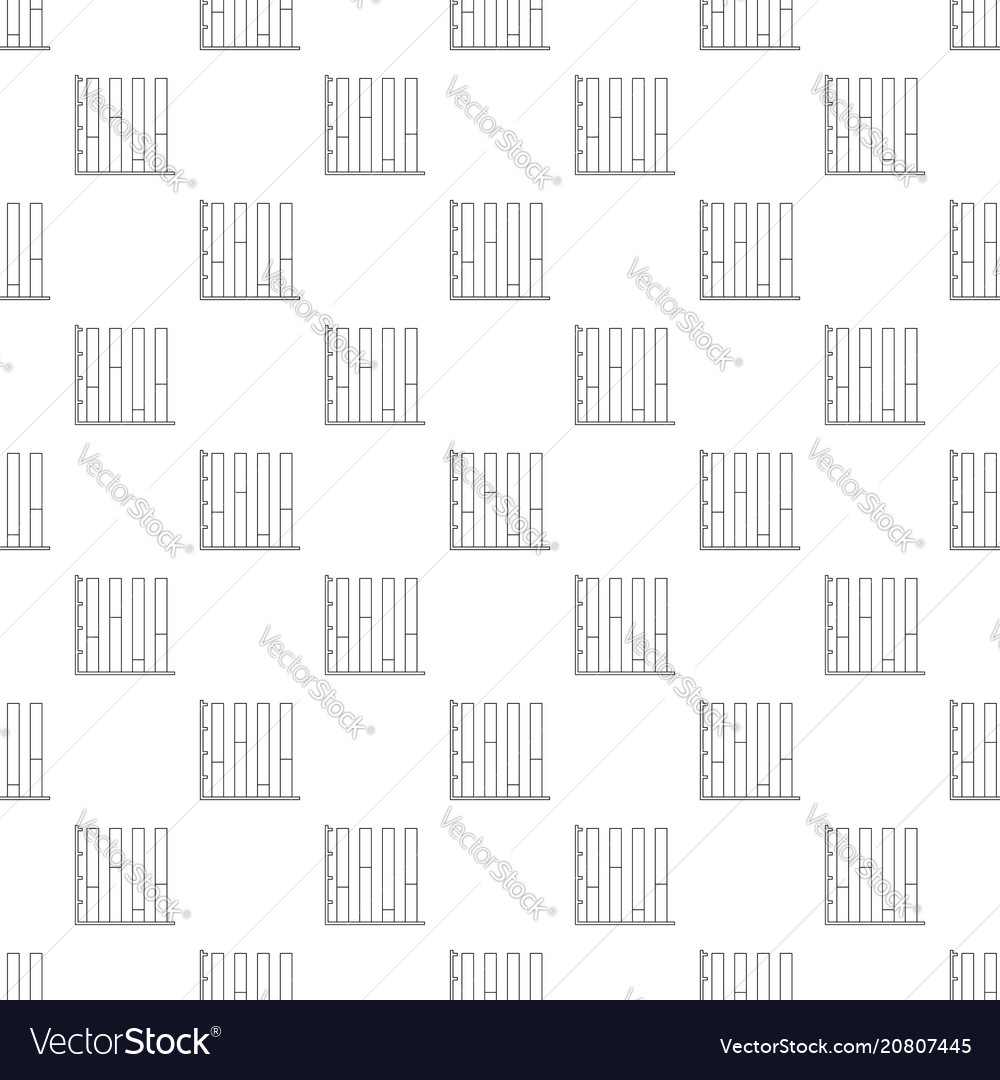 New chart pattern seamless Royalty Free Vector Image