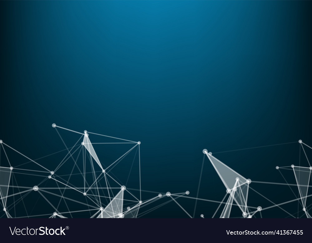 Abstract polygonal white background with low poly Vector Image Abstract polygonal white background with low poly Vector Image