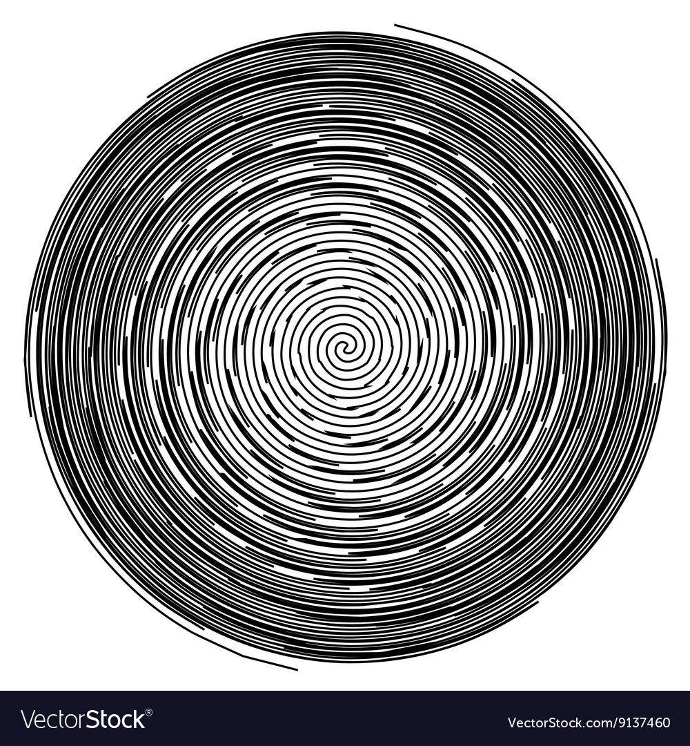 Hypnotic fascinating abstract image Royalty Free Vector