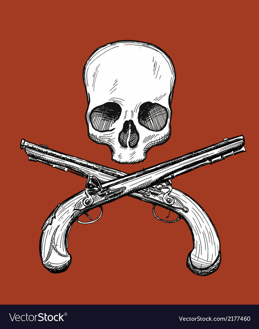 Jolly roger Royalty Free Vector Image - VectorStock Jolly roger Royalty Free Vector Image - VectorStock