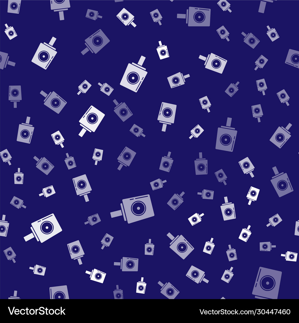 White spray can nozzle cap icon isolated seamless Vector Image