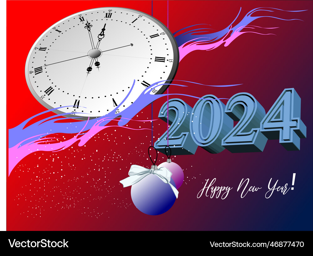 2024 color 3d for designers Royalty Free Vector Image