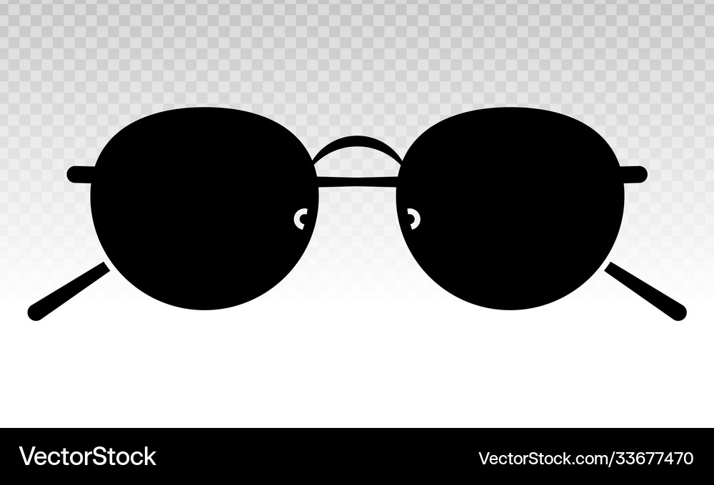Aviator sunglasses or shades protective eyewear Vector Image