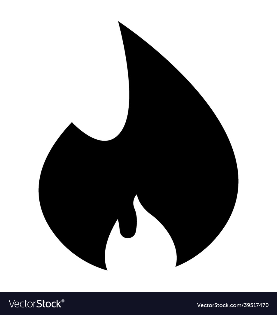 Flame Royalty Free Vector Image - VectorStock
