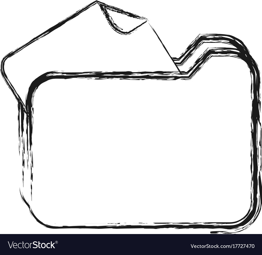 Folder icon image Royalty Free Vector Image - VectorStock