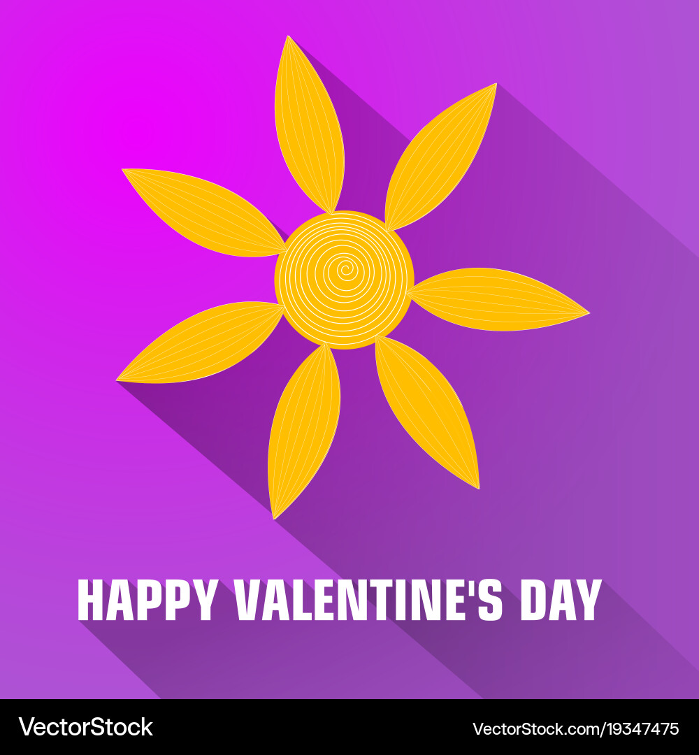Abstract flat composition Royalty Free Vector Image
