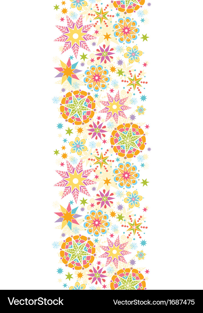 Christmas Stars Seamless Pattern Royalty Free Vector Image