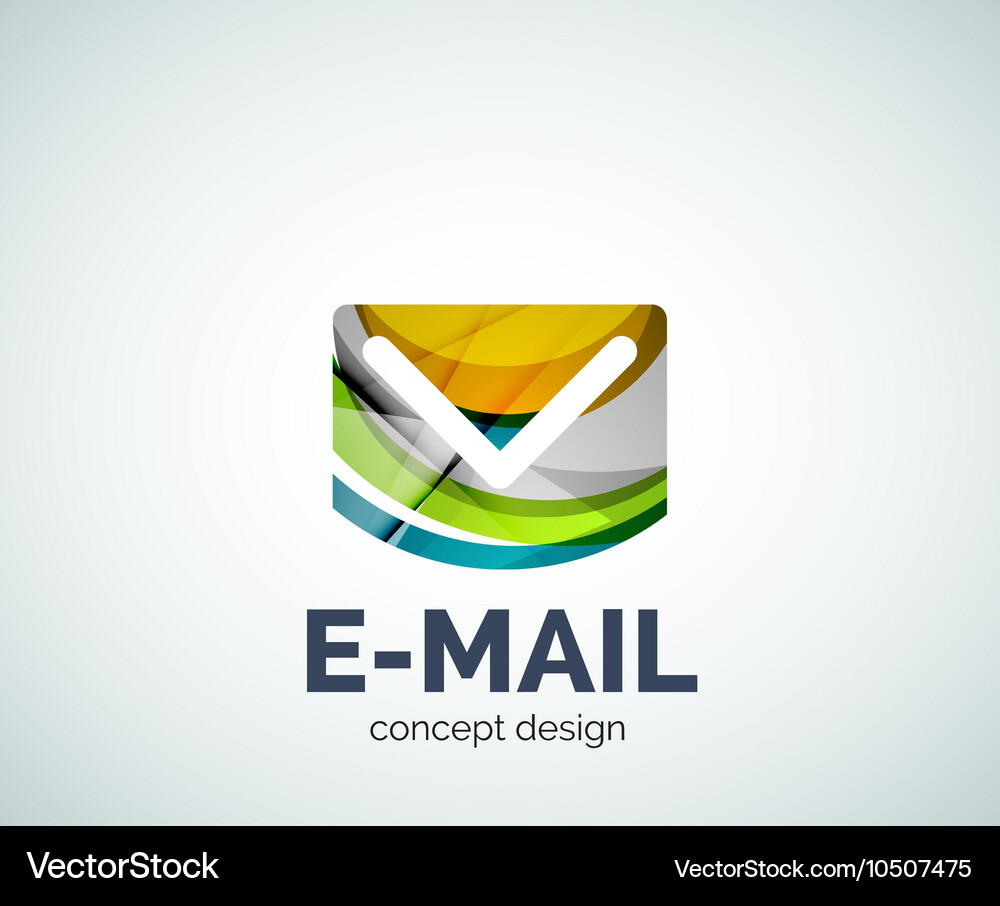 E-mail logo business branding icon Royalty Free Vector Image
