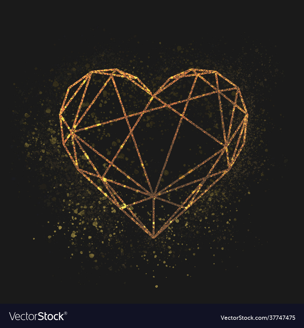 Valentines day heart Royalty Free Vector Image