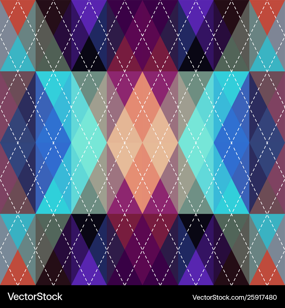 Argyle seamless pattern background pattern Vector Image