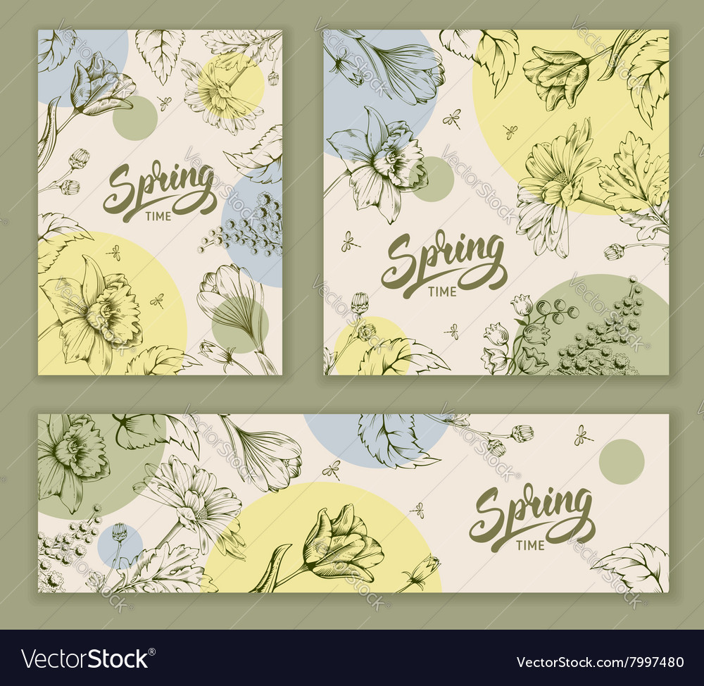 Spring time Royalty Free Vector Image - VectorStock
