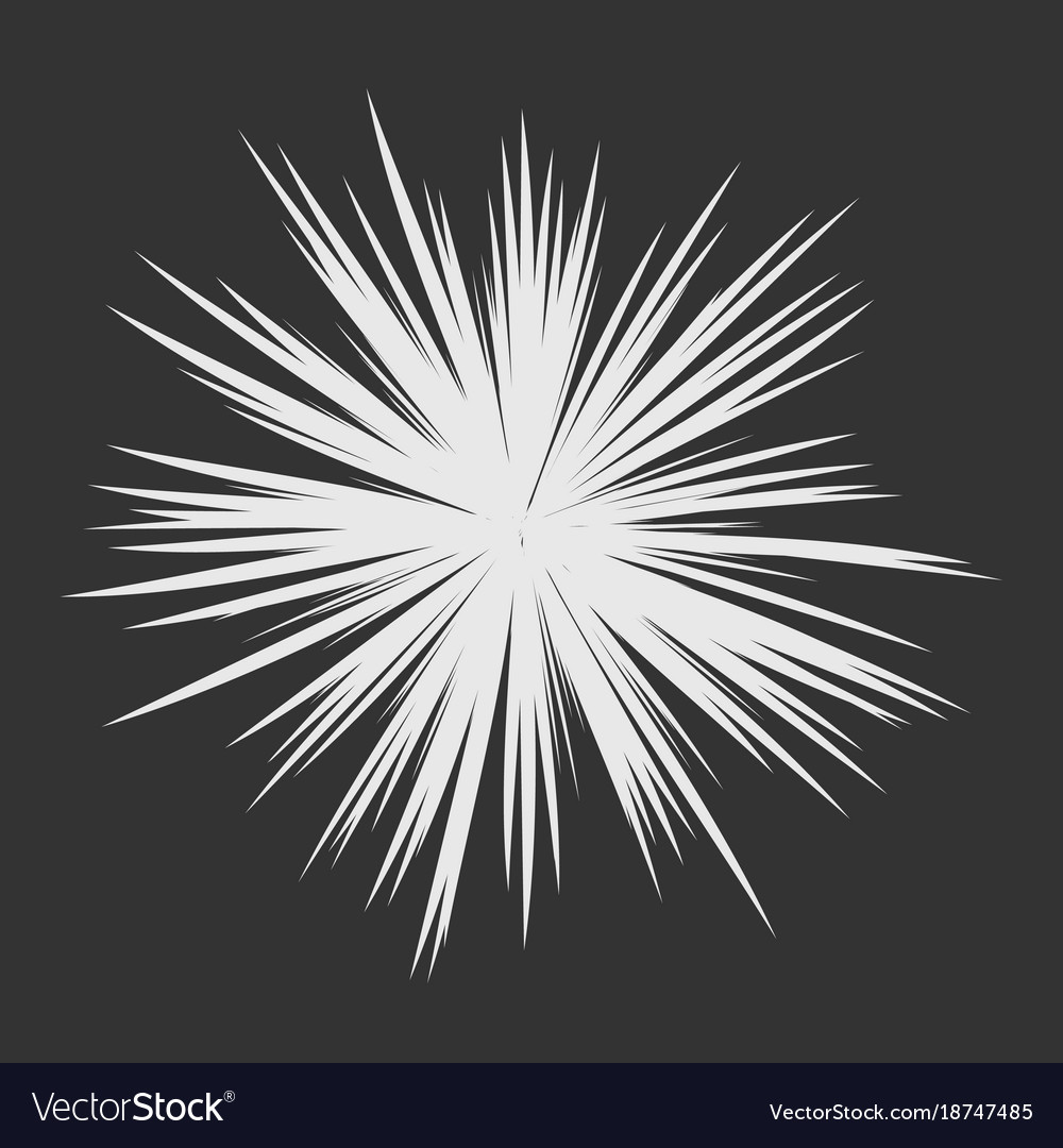 Abstract star explosion Royalty Free Vector Image
