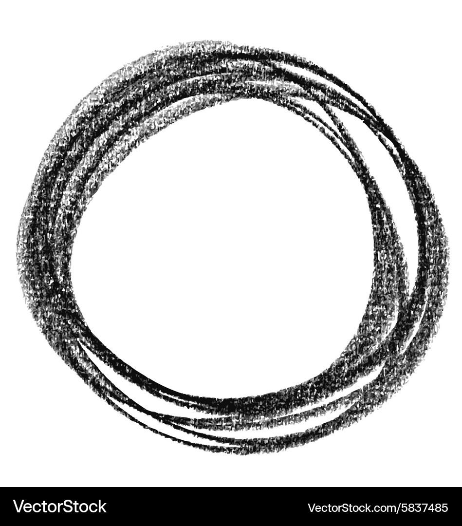 Circle doodle 02 Royalty Free Vector Image - VectorStock