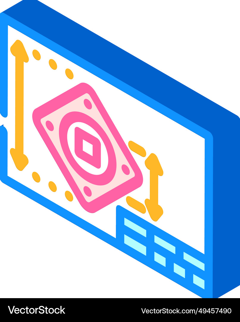 2d Drafting Architectural Drafter Isometric Icon Vector Image