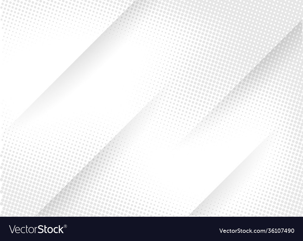 Geometric white background abstract white pattern Vector Image