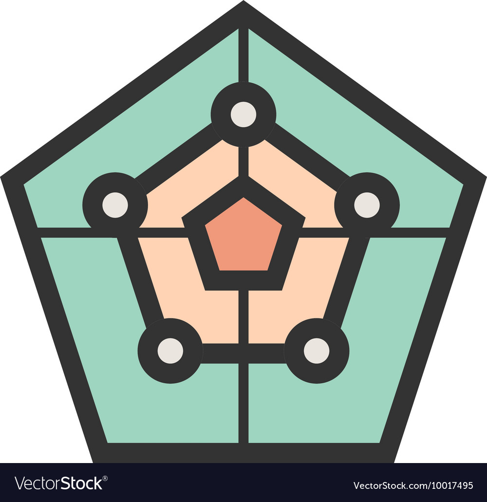 Radar Chart Royalty Free Vector Image - VectorStock