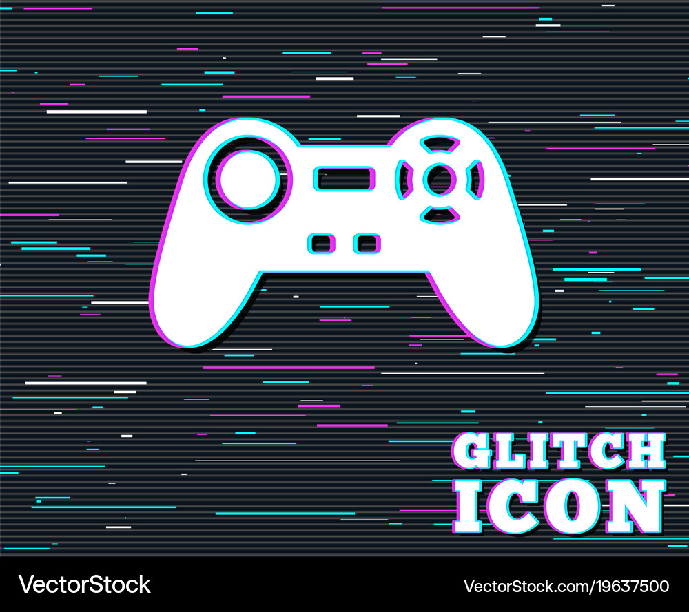 Joystick sign icon video game symbol Royalty Free Vector