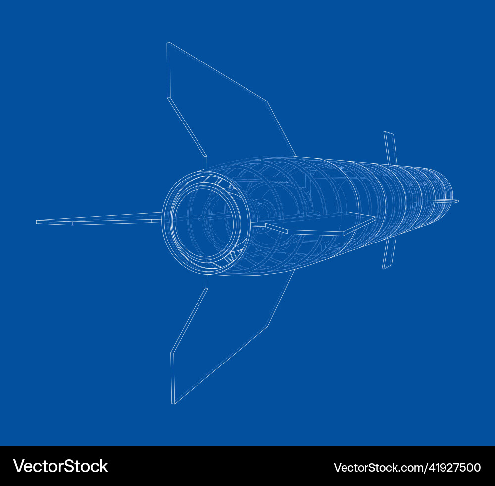 Military missile army rocket Royalty Free Vector Image