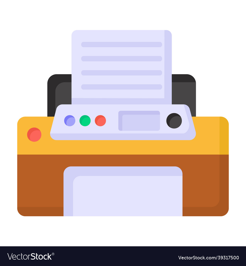 Printer Royalty Free Vector Image - VectorStock
