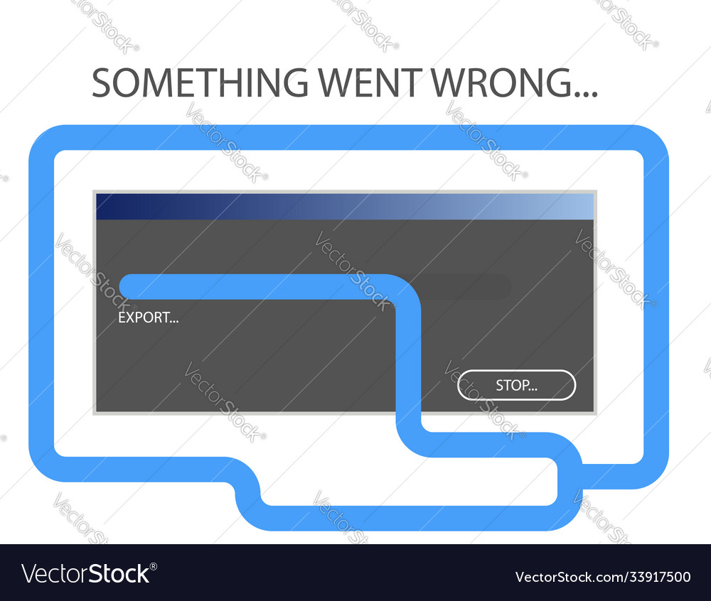 Screensaver an error occurred while exporting Vector Image
