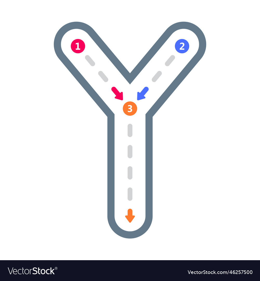 Tracing alphabet letter y uppercase prewriting Vector Image Tracing alphabet letter y uppercase prewriting Vector Image