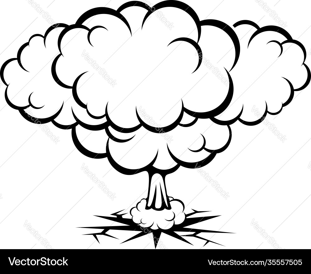 Bang symbol isolated burst bomb Royalty Free Vector Image