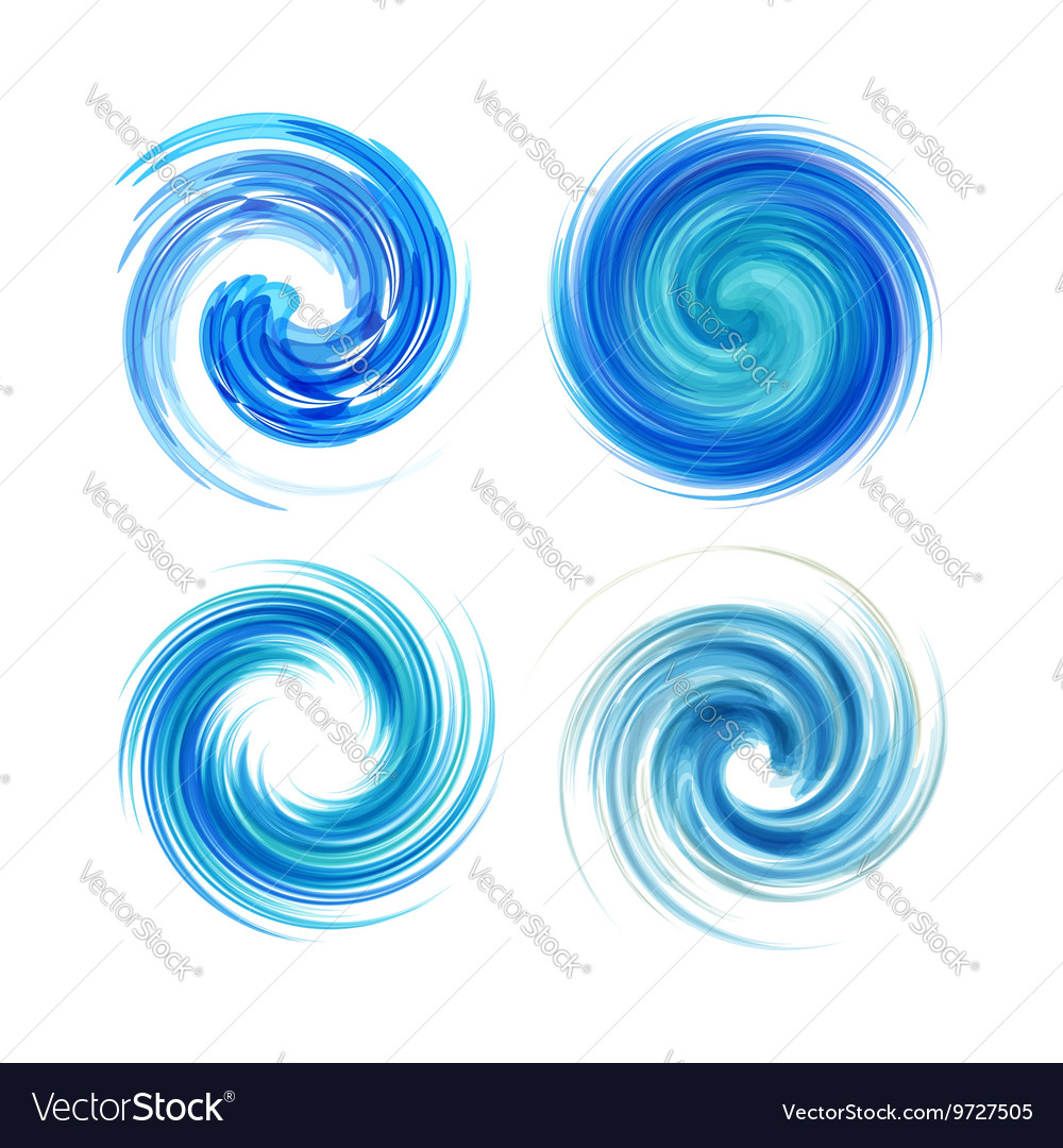 Dynamic Flow Swirl Background Royalty Free Vector Image