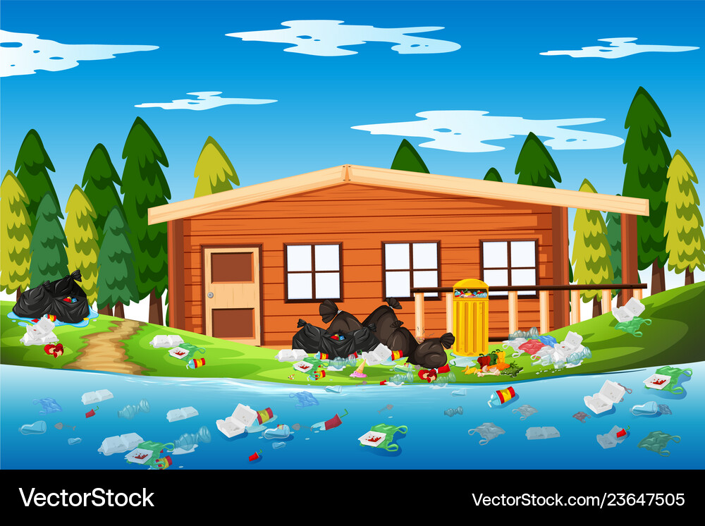 Litterbug Clipart House
