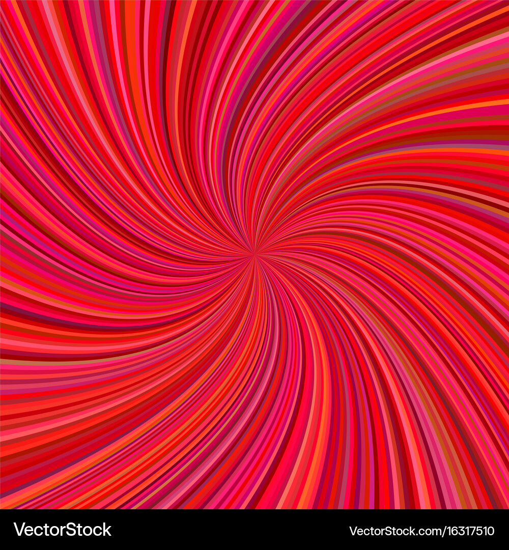 Abstract red spiral background Royalty Free Vector Image