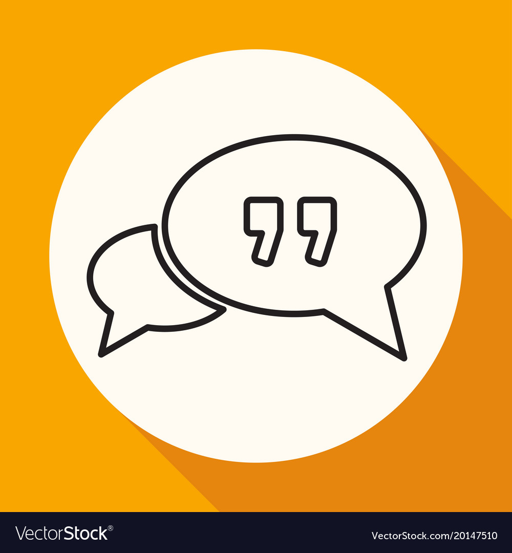 Cloud speech icon Royalty Free Vector Image - VectorStock