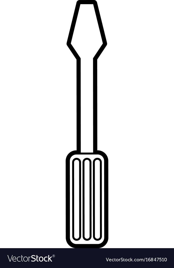 Screwdriver Royalty Free Vector Image - VectorStock