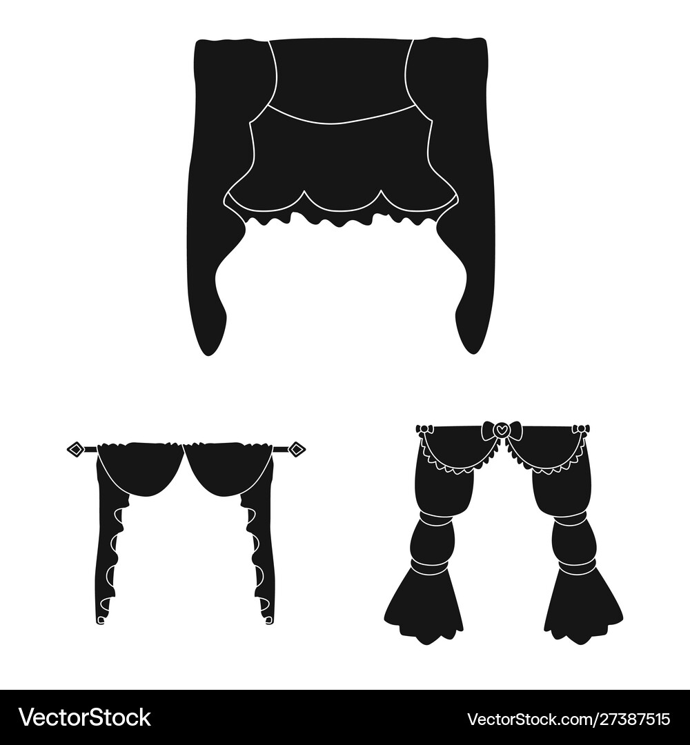 Isolated object garter and blinds symbol Vector Image