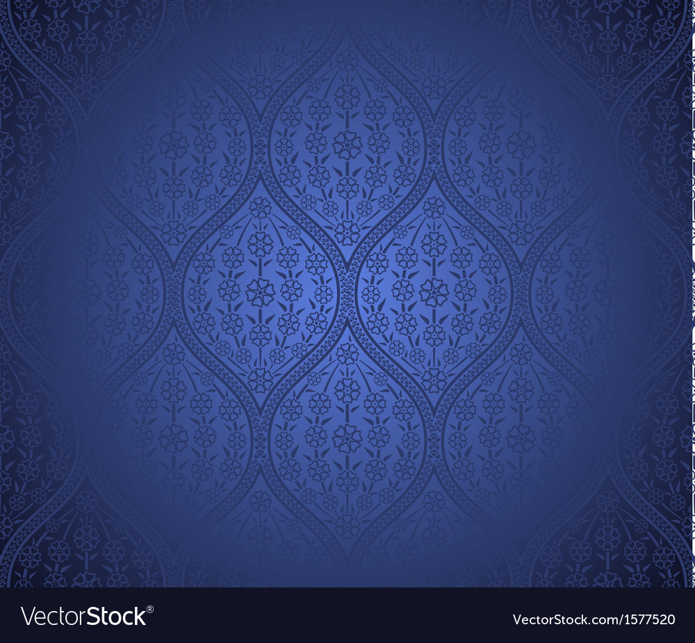 Seamless moroccan pattern background Royalty Free Vector