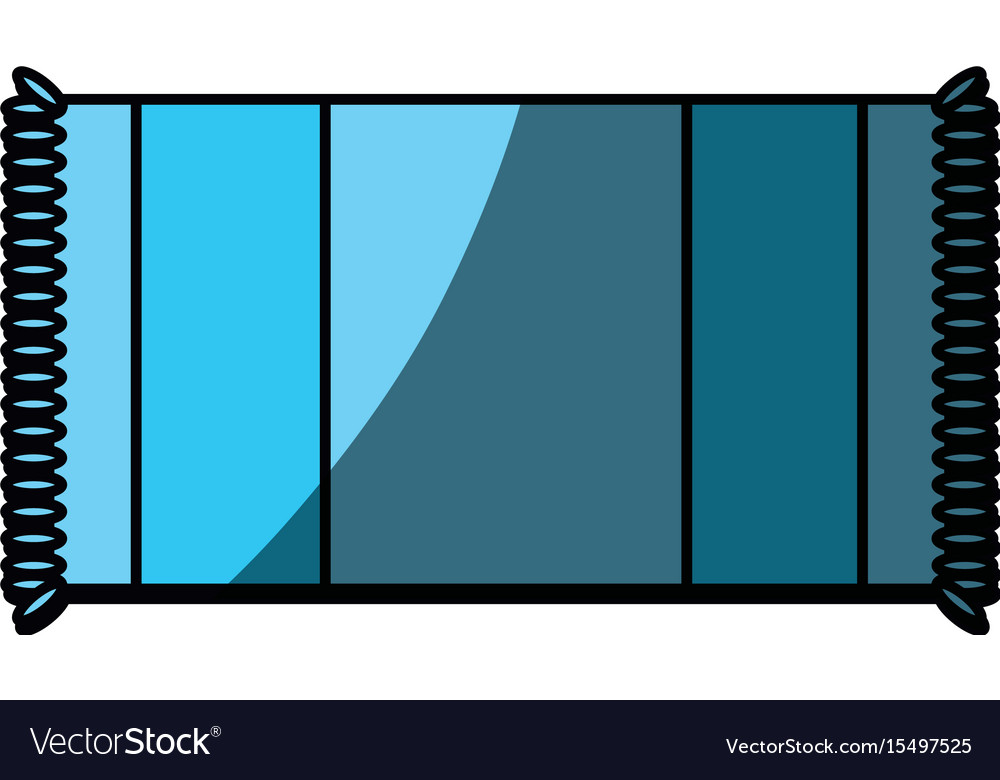 Bath towel extended Royalty Free Vector Image - VectorStock