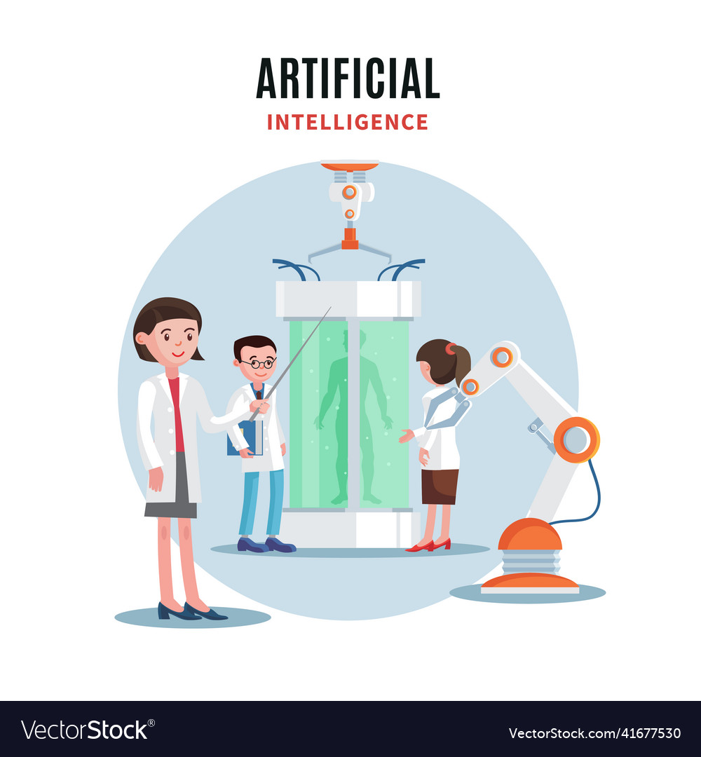 Genetic engineering template Royalty Free Vector Image