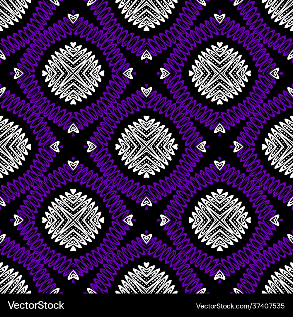 Floral seamless pattern colorful ornamental Vector Image