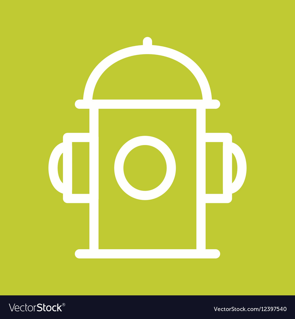 Fire hydrant Royalty Free Vector Image - VectorStock